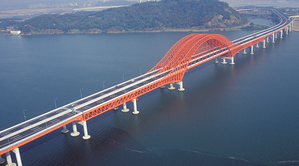 Detailed Design for Gyodong Bridge connected to Land > [복사본] 구조 | (주)삼안